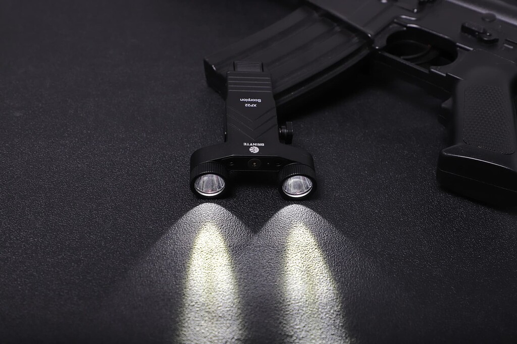 Brinyte XP22 1300 LUMENS Weapon Light - Commercial Sellers' Spot - BudgetLightForum.com