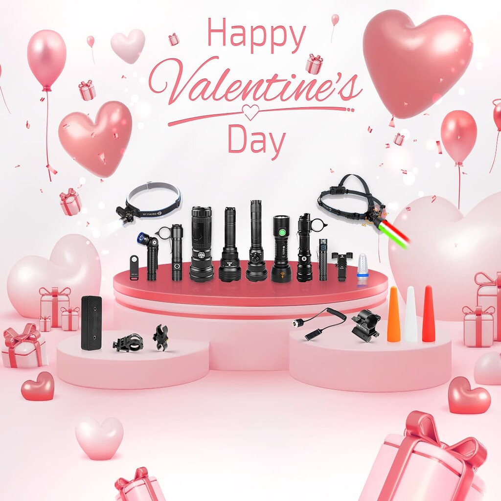 Brinyte Flashlight & Valentine's Day - Commercial Sellers' Spot ...