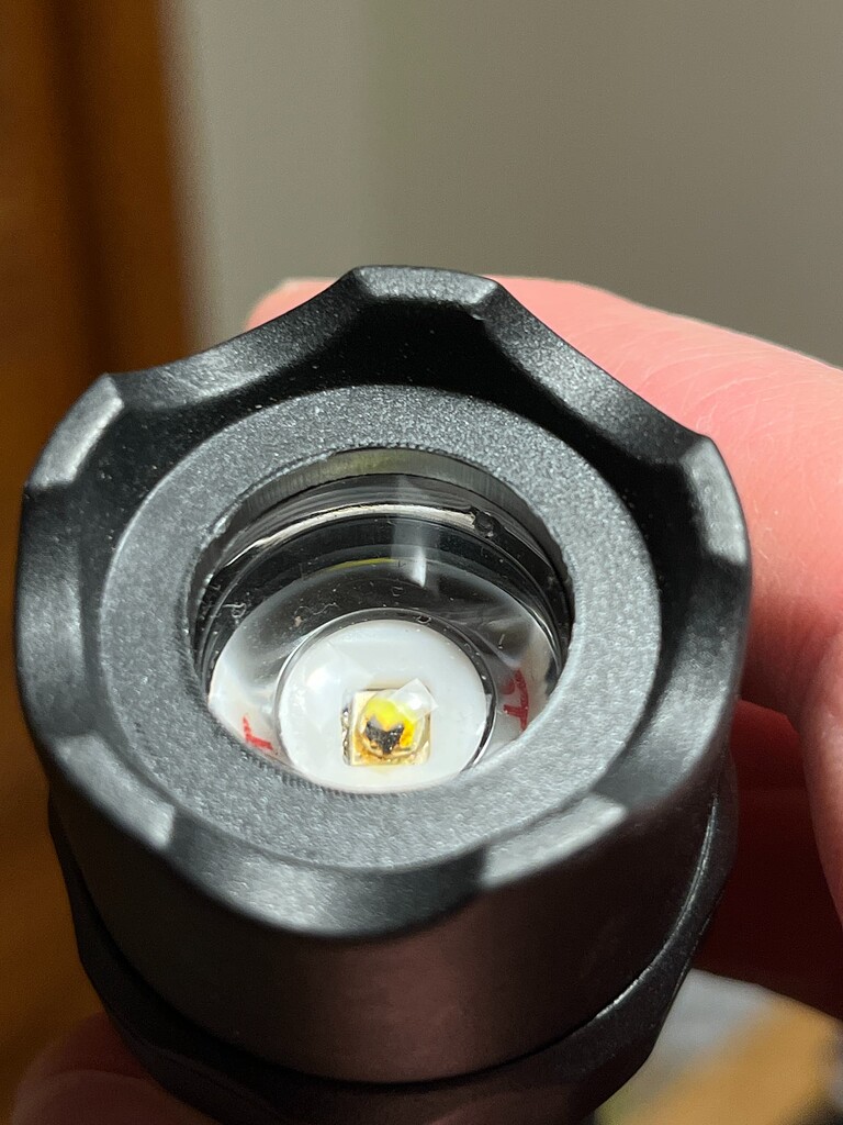 LED emitter dome melting/burning? - LED Flashlights – General Info ...