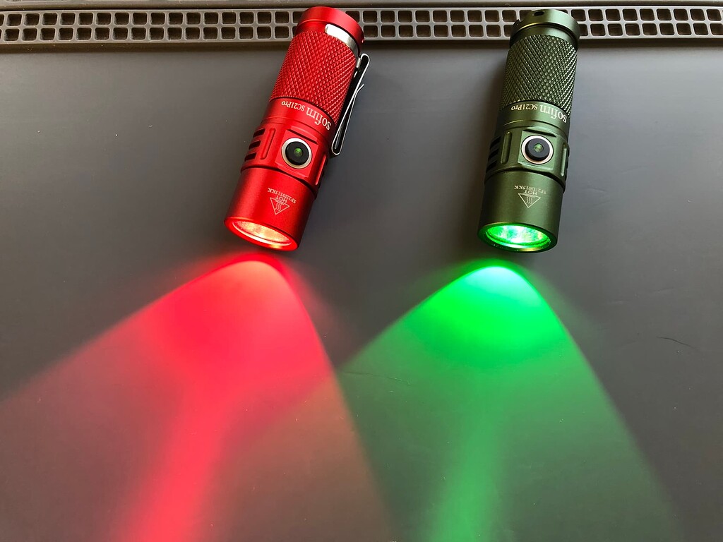 [SOLD] SC21 Pro w 660nm Red, and SC21 Pro w 530nm Green - Want to Sell ...