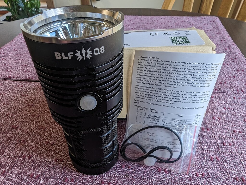 SOLD - BLF-Q8, new in box - Want to Sell - BudgetLightForum.com