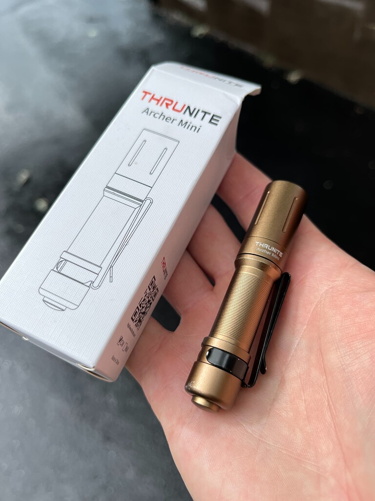 SOLD: Thrunite Archer Mini + Black Diamond Headlamp - Want to Sell ...