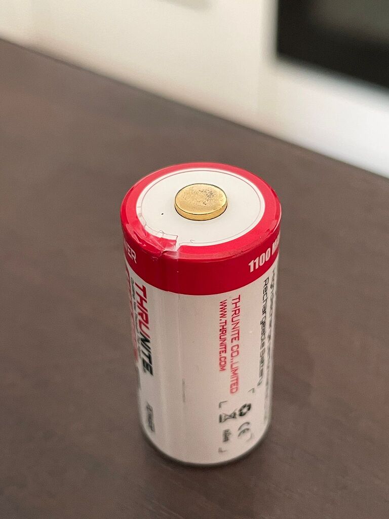 Wrapper damage on Li-Ion 18350 Battery - Seeking Advice - Rechargeable ...