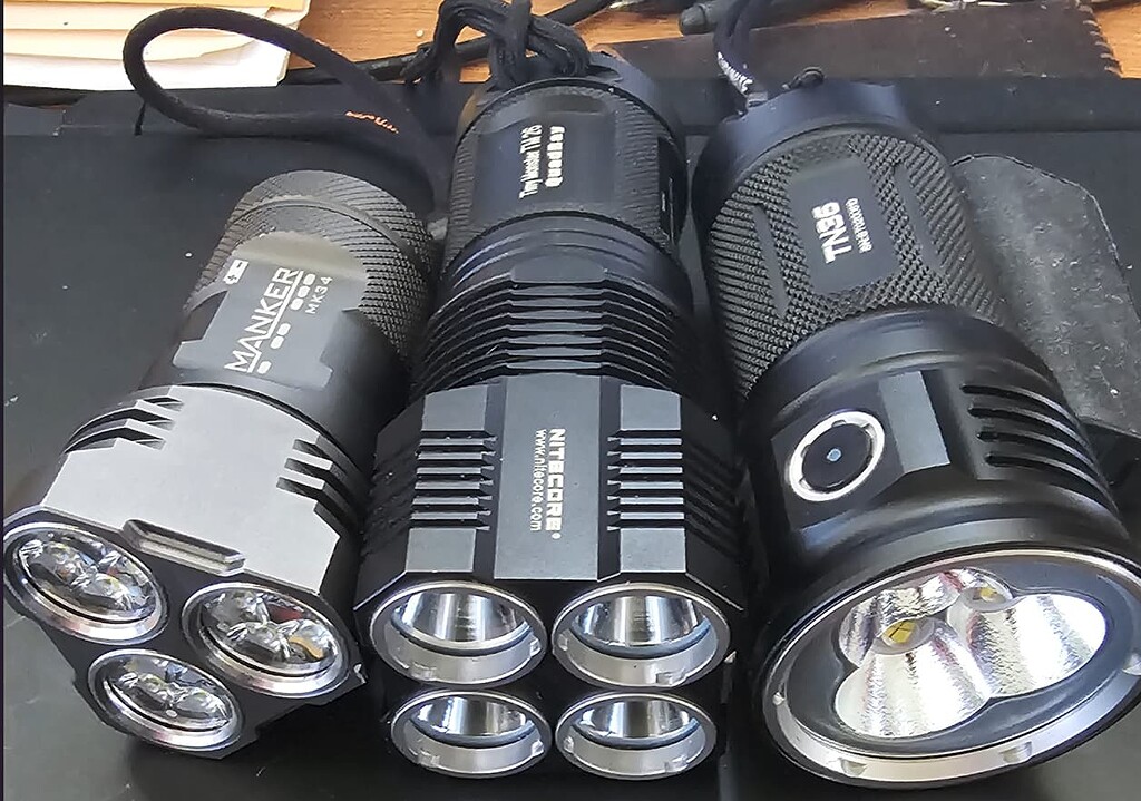 Selling - Manker MK34; Nitecore Tiny Monster TM26; Thrunite TN36 - Want ...