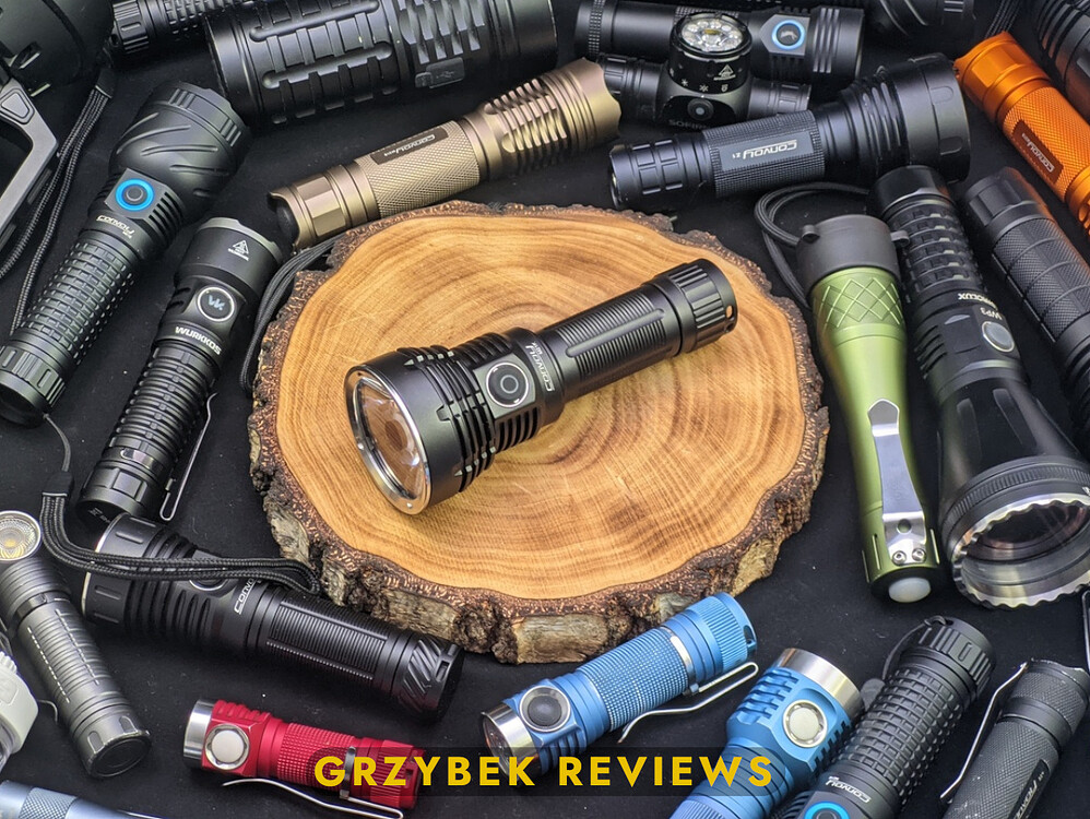 Convoy M21K Review | Impressive TIR Thrower - 21700 Flashlights ...