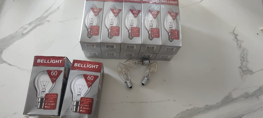 Incandescent (tungsten filament) light bulb haul ... - Non-LED Lanterns ...