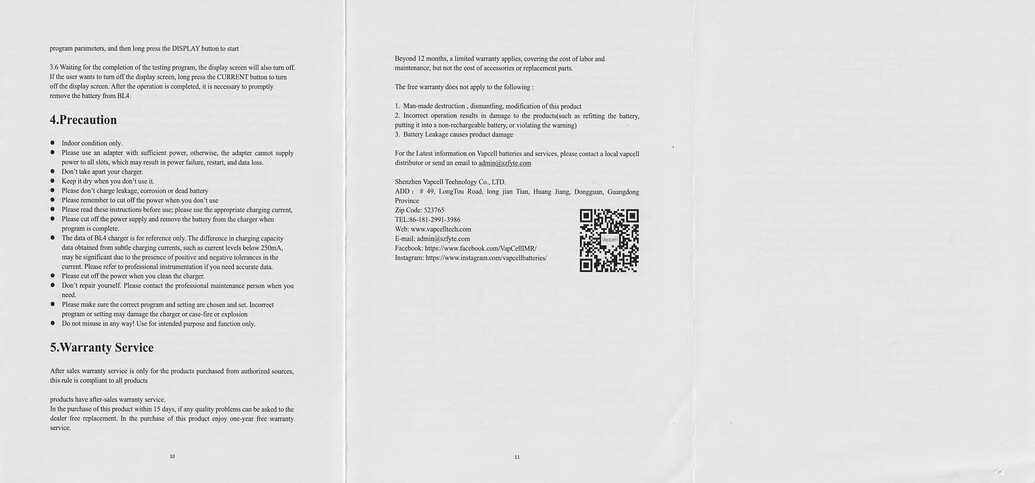 Vapcell BL4 Charger and Capacity Checker Review - Chargers ...