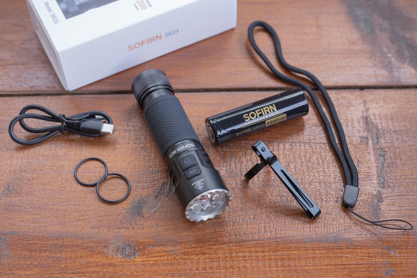 New Flashlight: Sofirn SR23 - 3300 lumens + UV - 21700 Flashlights ...
