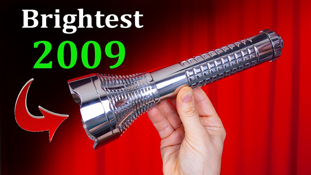 My Brightest Flashlight From 2009 vs 2025s brightest - Non-LED Lanterns ...