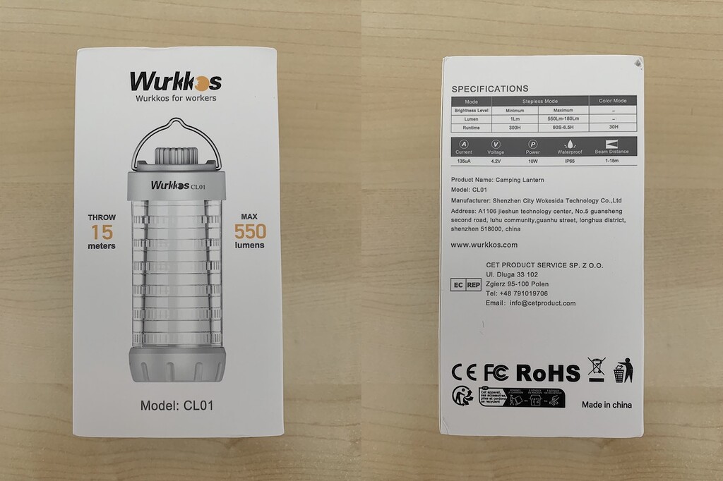 Impressions of the Wurkkos CL01 Lantern ("The Genesis Device" or "Your ...
