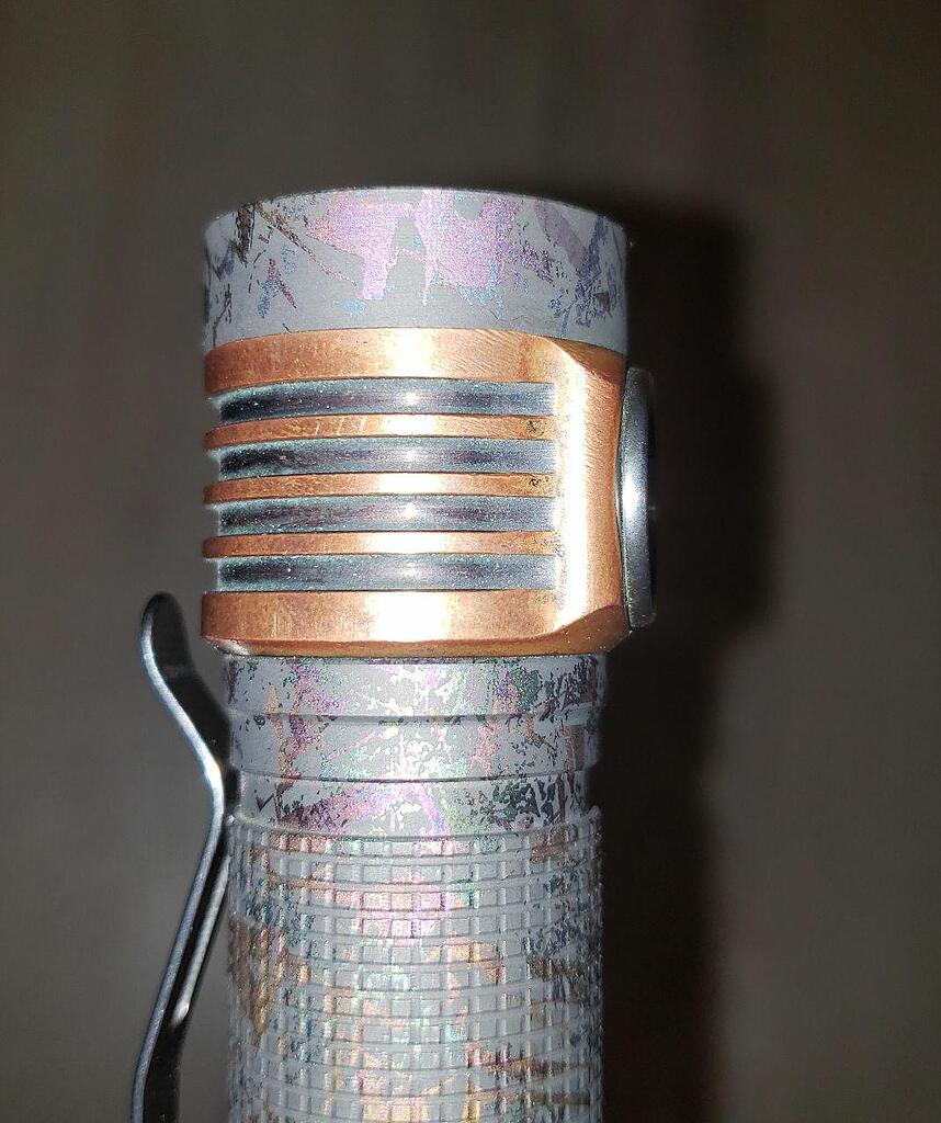 Emisar D4KTI switch retaining ring - Raised vs Flat vs Colored? - 21700 ...