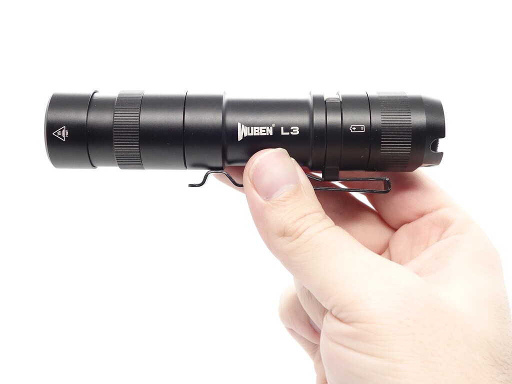 Wuben L3 Tactical Torch Review - 21700 Flashlights - BudgetLightForum.com