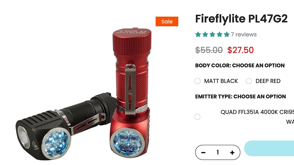 Firefly BIG sale now live! 40% off + 50% off PL47G2 - BLF User ...