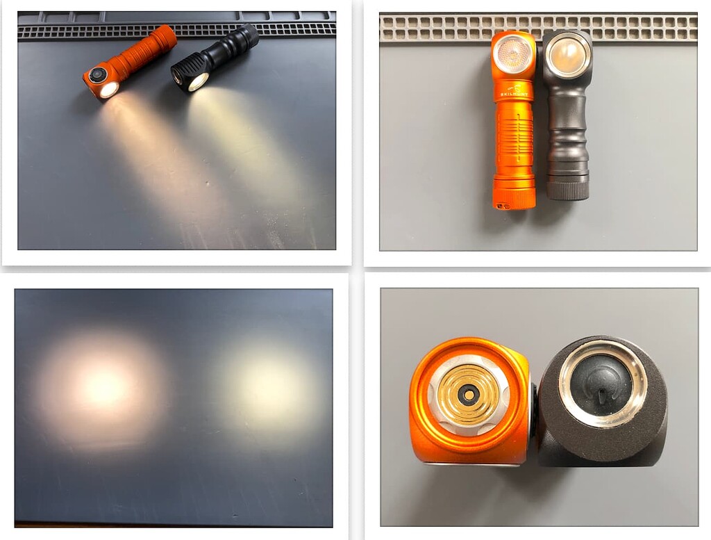 Compare and Contrast Headlamps Skilhunt H150, Zebralight H53Fc N ...