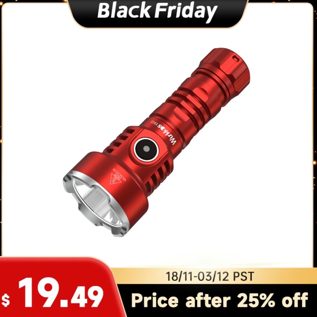 [Wurkkos GAW ]Limited $9.9 flashlight and Christmas mystery box 2024 ...