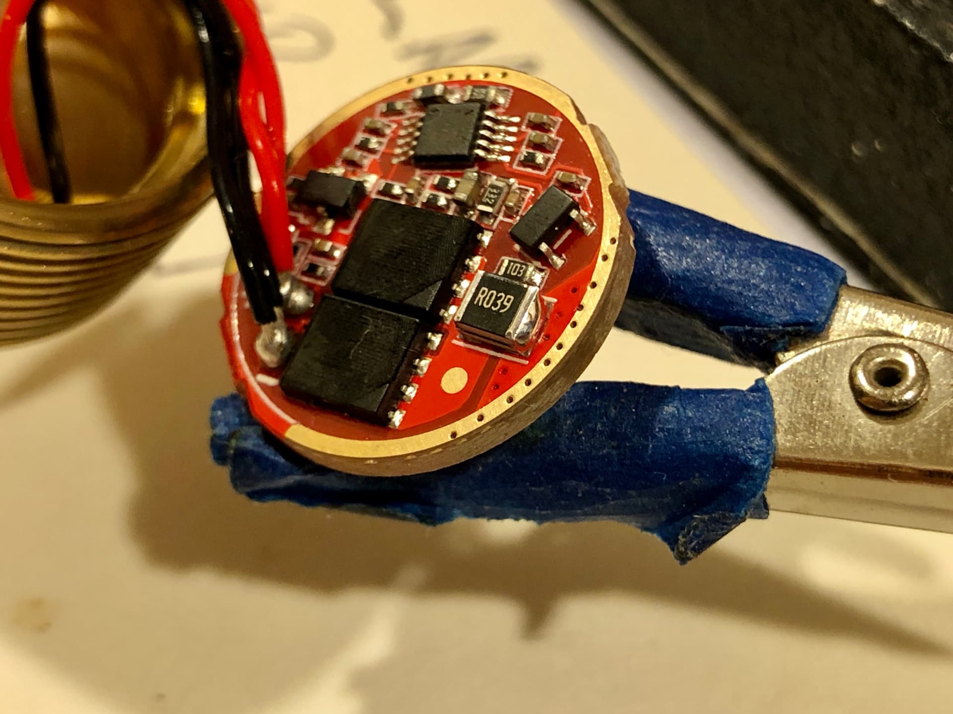 Convoy 5A 12 groups driver current reduction - Flashlight Modding and ...