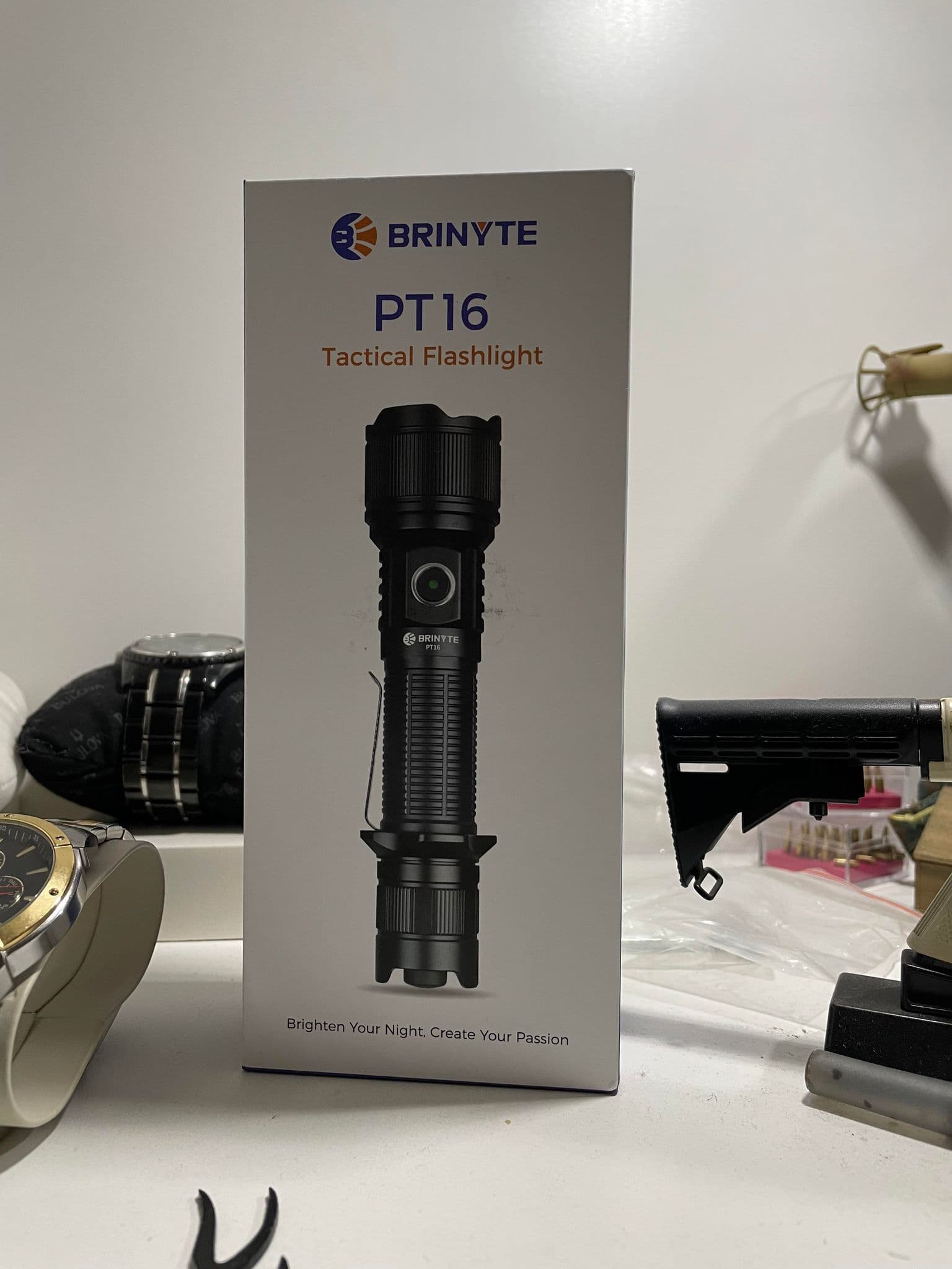 Brinyte PT16 SFT40 Tactical Flashlight for Emergency and Searching ...