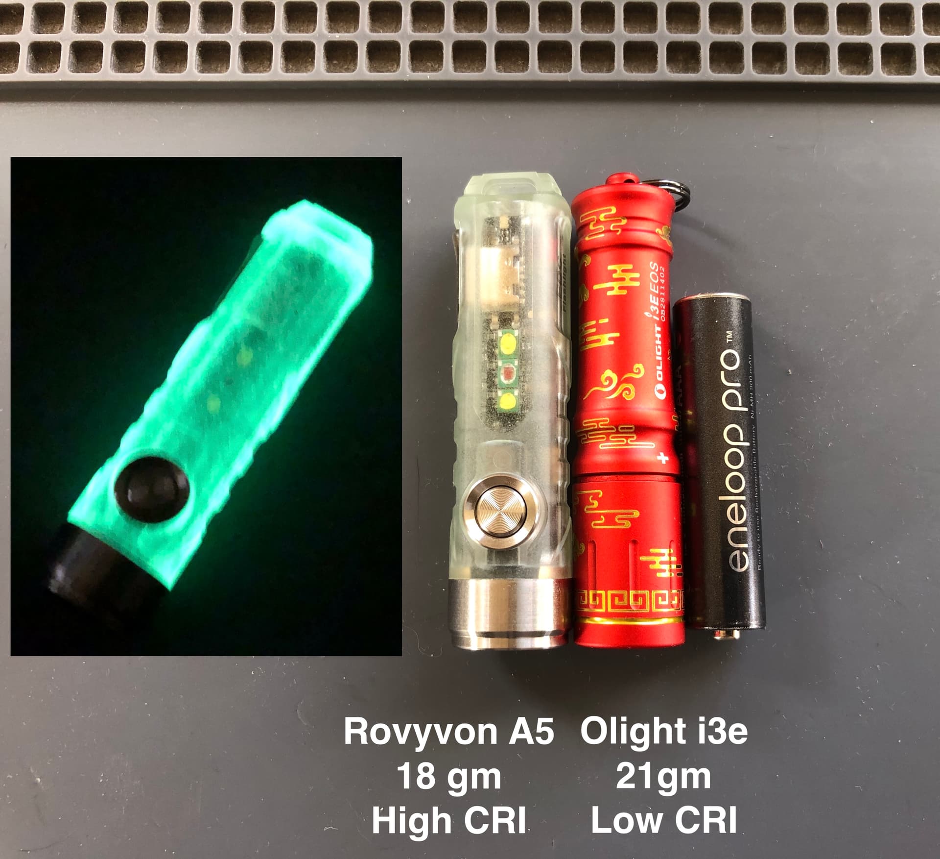 [NLD] Rovyvon A5R, white plus Red - LED Flashlights – General Info ...
