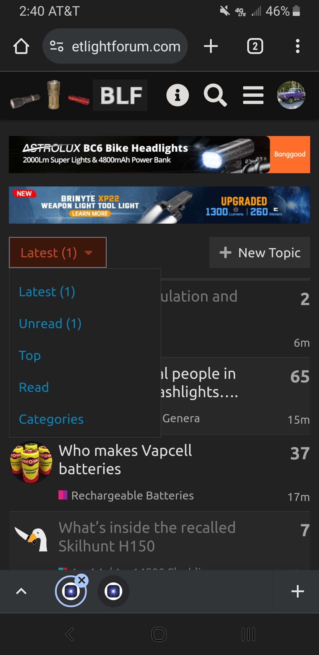 Install BudgetLightForum.com? BLF app? - Page 2 - BLF Site-related ...