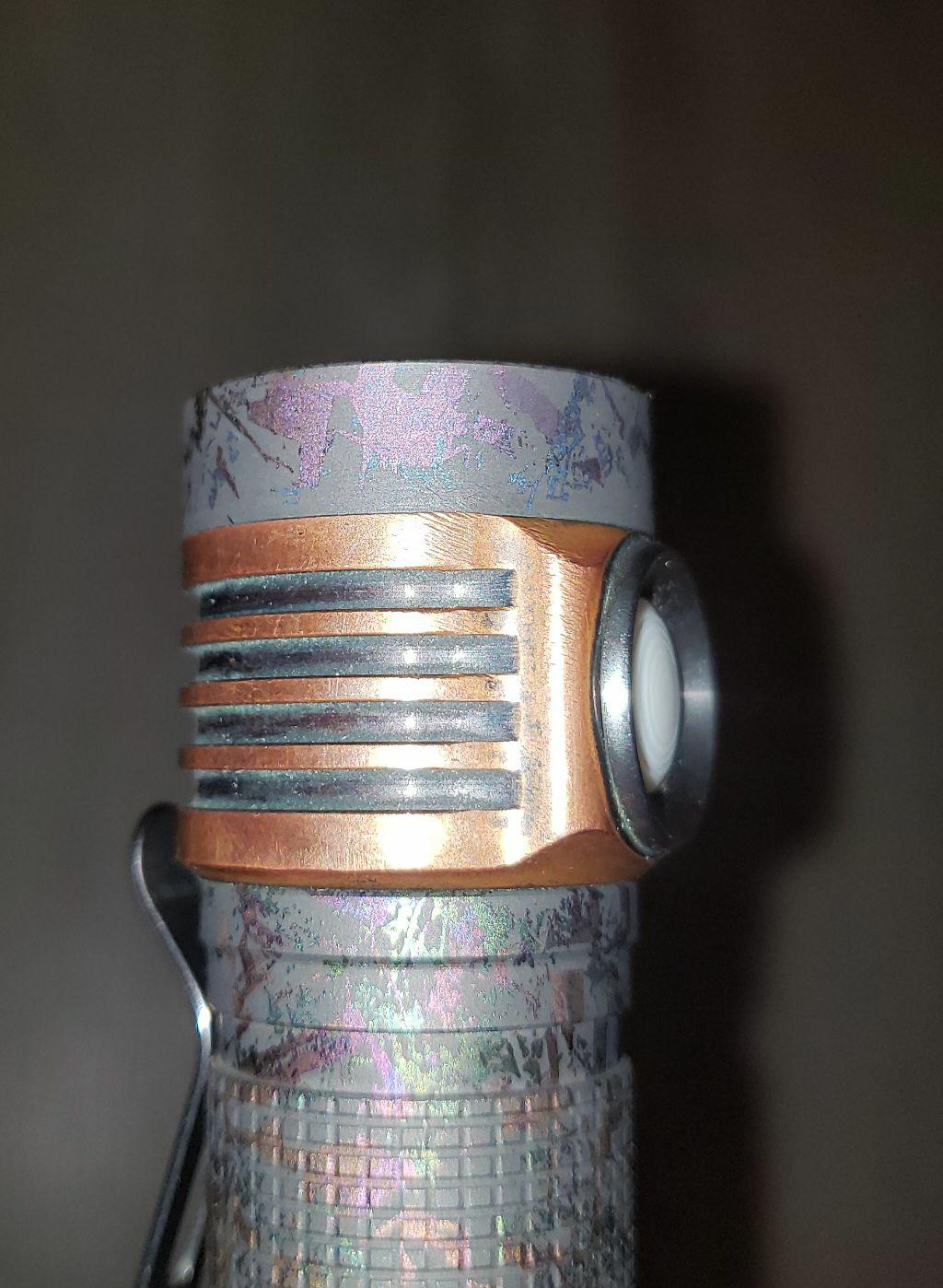 Emisar D4KTI switch retaining ring - Raised vs Flat vs Colored? - 21700 ...