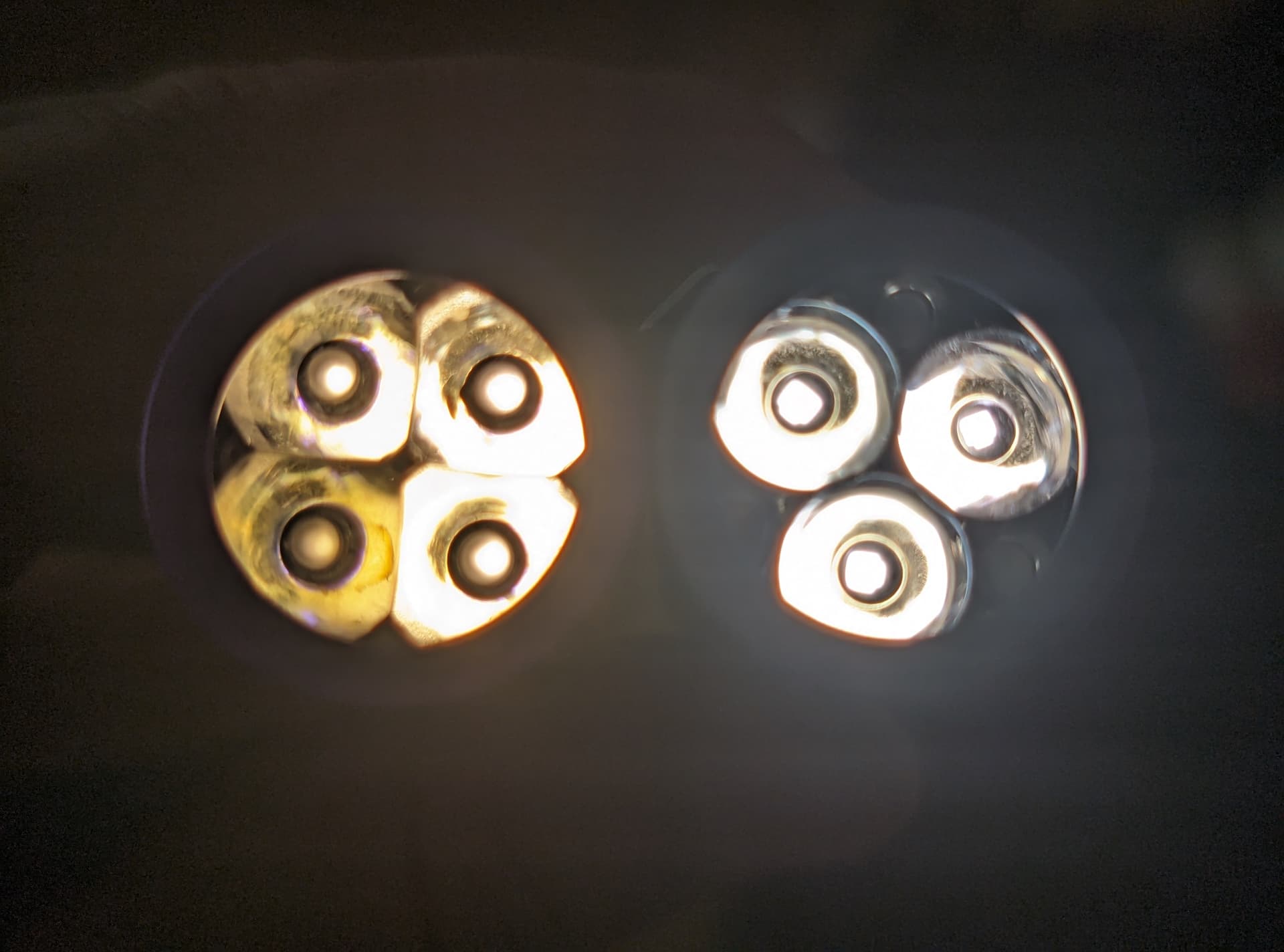 Difference in led brightness in quad torchlight - Flashlight Modding ...