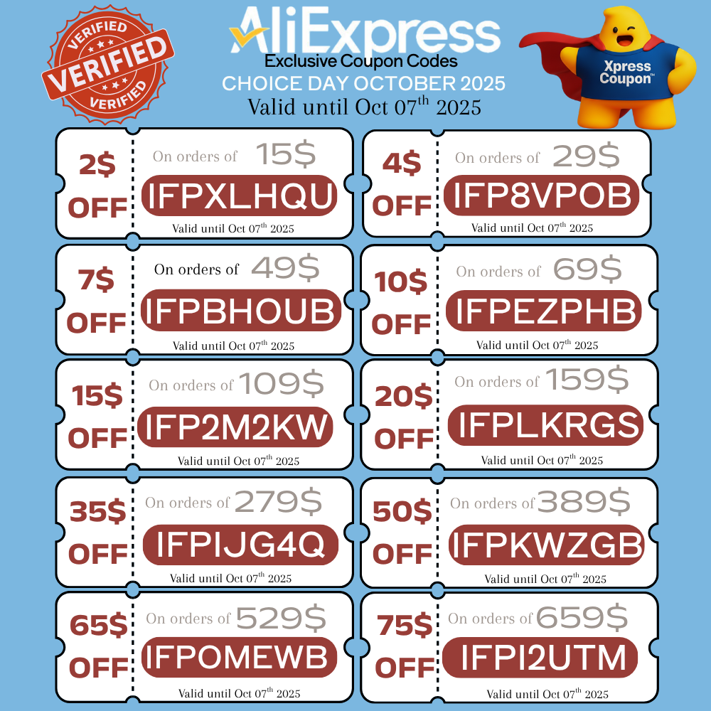 AliExpress CYBER MONDAY SALE Official Promo Codes for November 2025 ...