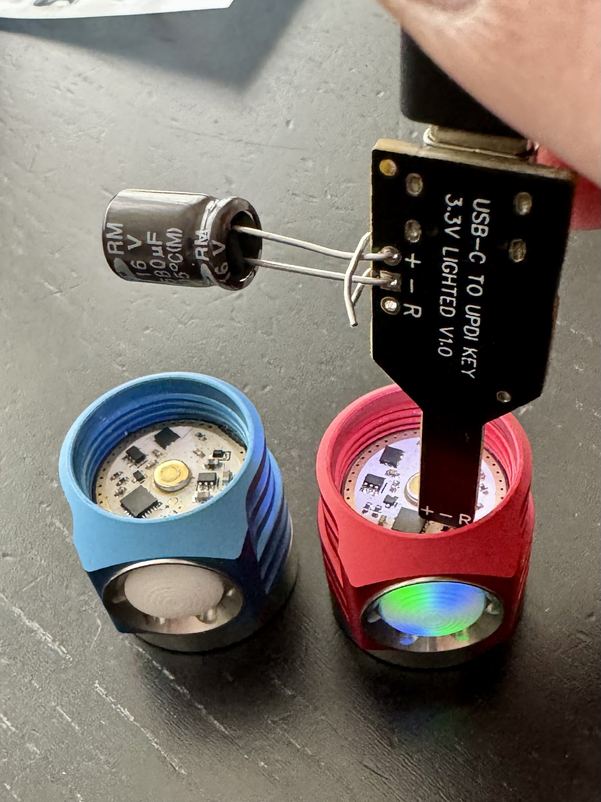 WTS : USB-UPDI Programmers for Attiny1616/AVR32DD20 drivers (Sofirn/Wurkkos/Fireflylite/Emisar ...